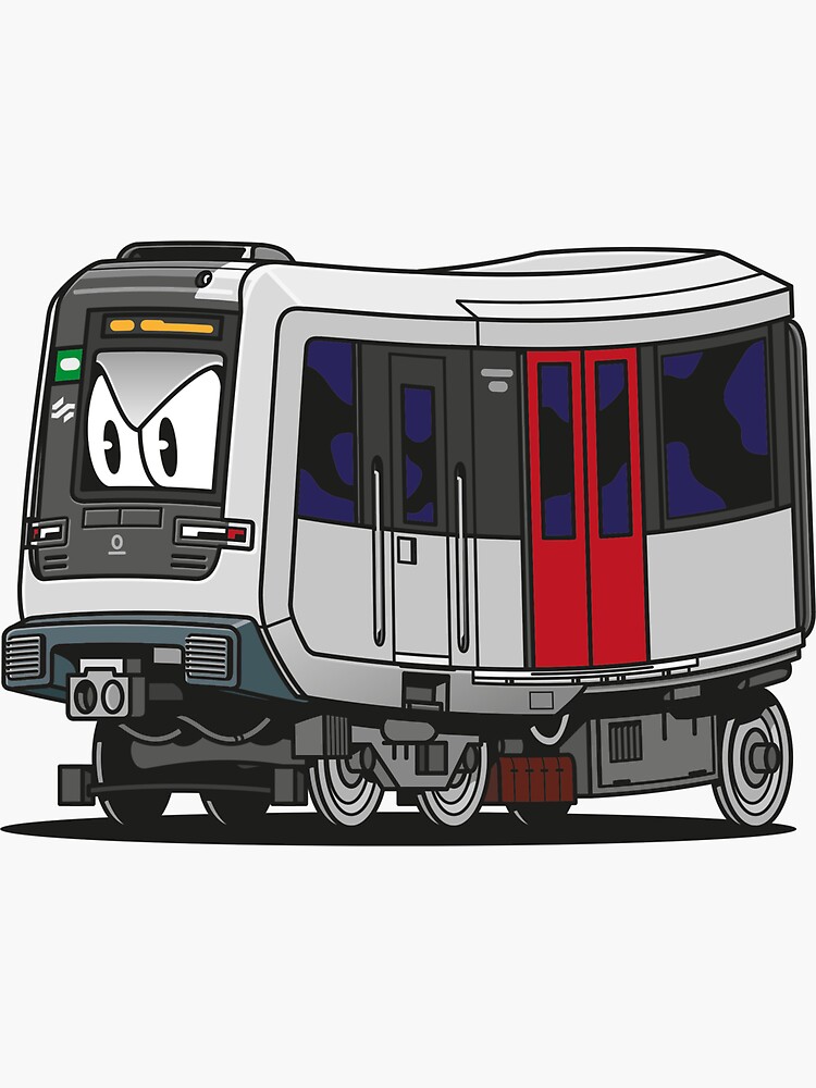 "Amsterdam Metro GVB M5" Sticker by Vandals | Redbubble