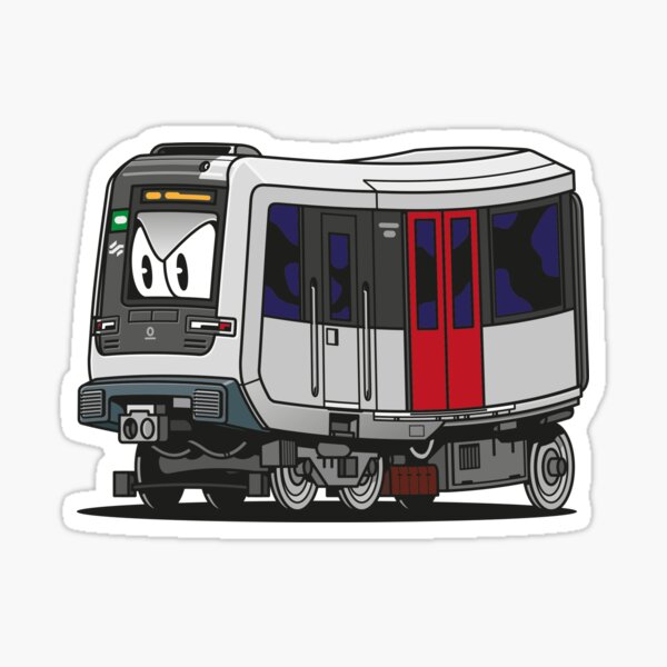 "Amsterdam Metro GVB M5" Sticker by Vandals | Redbubble