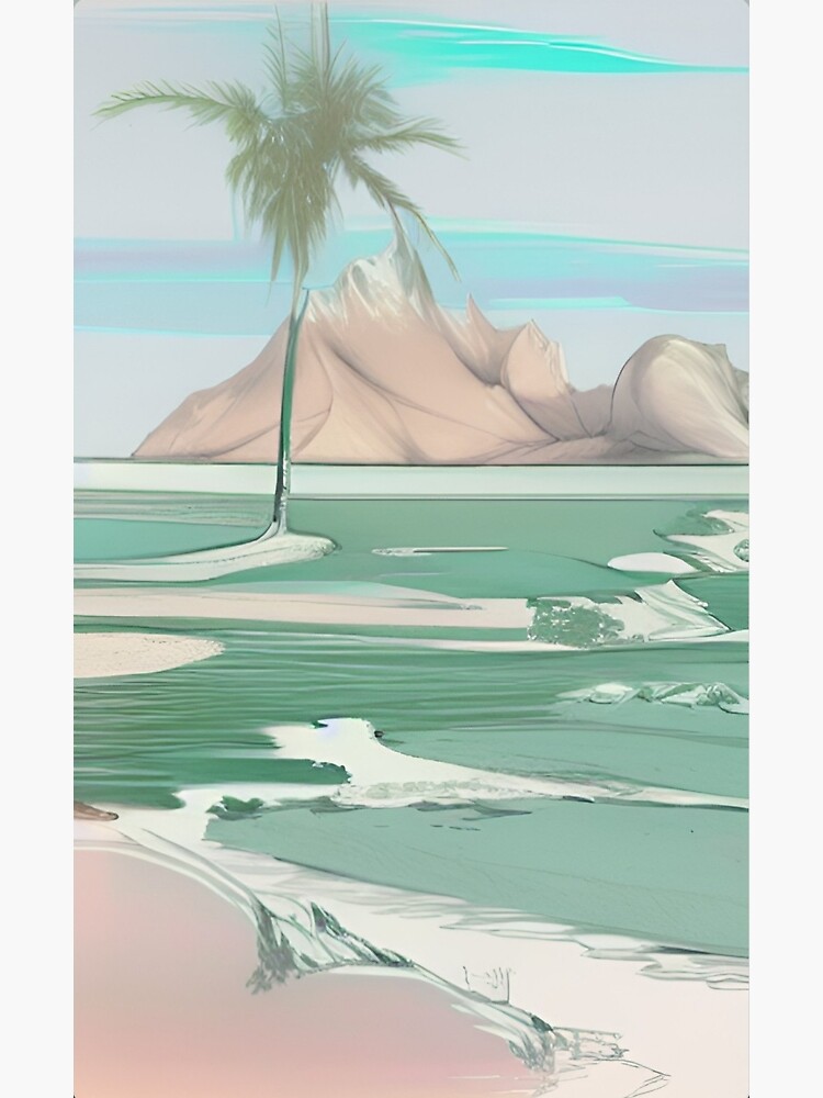 "90s Nostalgia Retro Vaporwave Fantasy Futuristic Retro Landscape ...