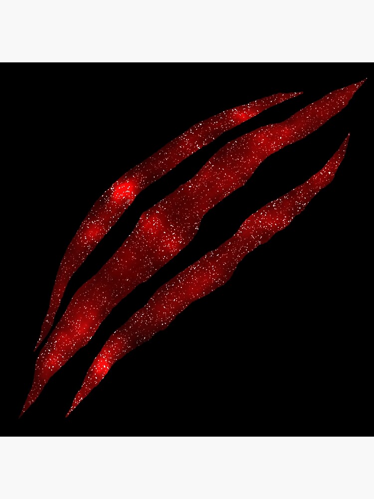 "Galactic Claw Marks" Poster for Sale by galaxydaydreams | Redbubble