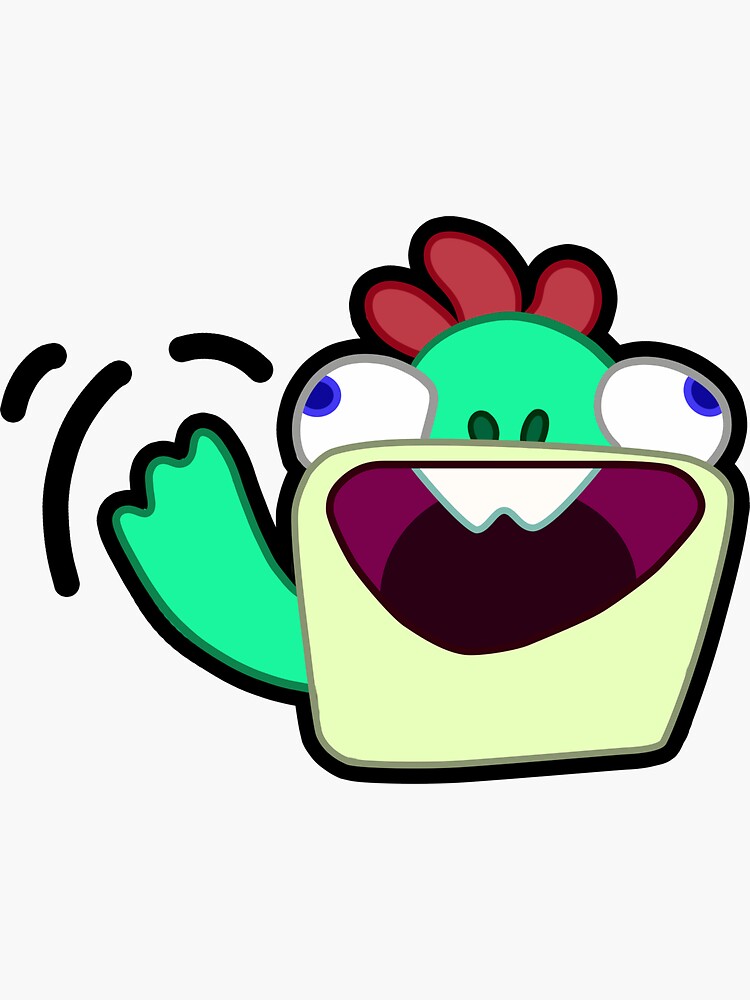 "Hearthstone Waving Murloc Emote" Sticker for Sale by lailacdream ...