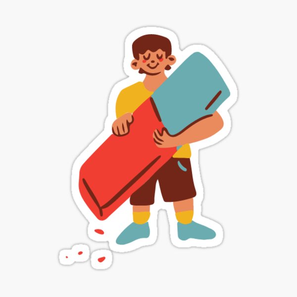 "Educational " Sticker for Sale by Mewnicorn | Redbubble