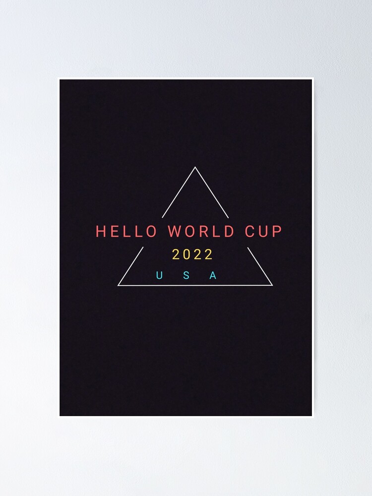 "Cheer for America in the 2022 World Coup " Poster for Sale by Moussssa ...