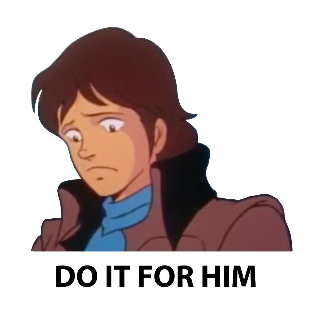 "DO IT FOR HIM Sad Lance Voltron '84" by svendraws | Redbubble