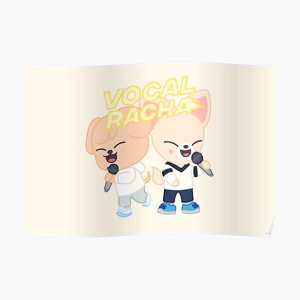 "STRAY KIDS (SKZOO) VOCALRacha " Poster for Sale by LilMissRandom17 ...