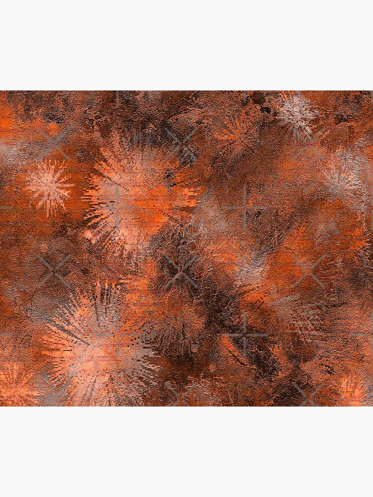 "ORANGE BRONZE TEXTURE" Poster for Sale by AYANADA | Redbubble