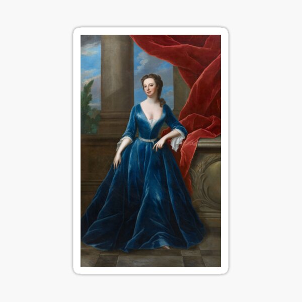 "Sarah Churchill (1710-1720) - Maria Verelst" Sticker for Sale by ...