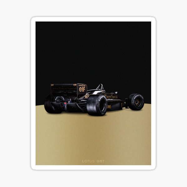 "Lotus 98t Poster" Sticker for Sale by adrenalinemerch | Redbubble