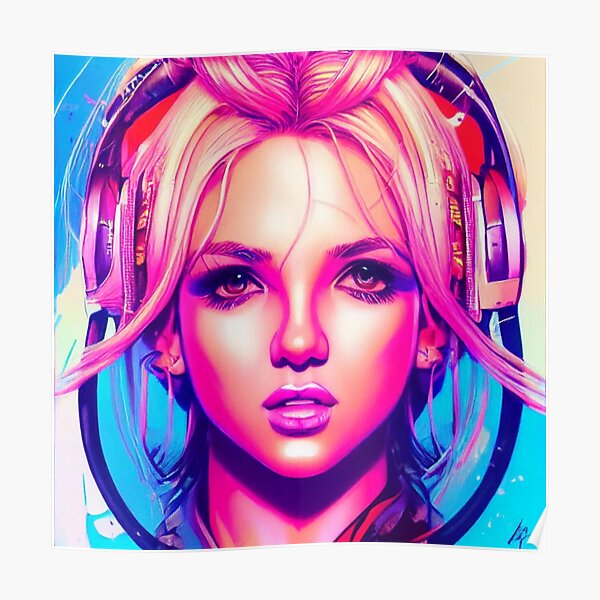 "Neon Pink" Poster for Sale by Parallel-Sketch | Redbubble
