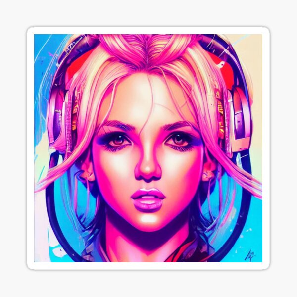 "Neon Pink" Sticker for Sale by Parallel-Sketch | Redbubble