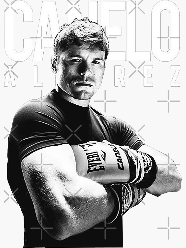 "Gifts For Men Canelo Alvarez Gift For Music Fans" Sticker for Sale by ...