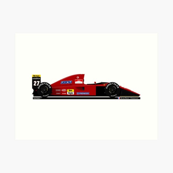 "Alain Prost - 643" Art Print for Sale by JageOwen | Redbubble