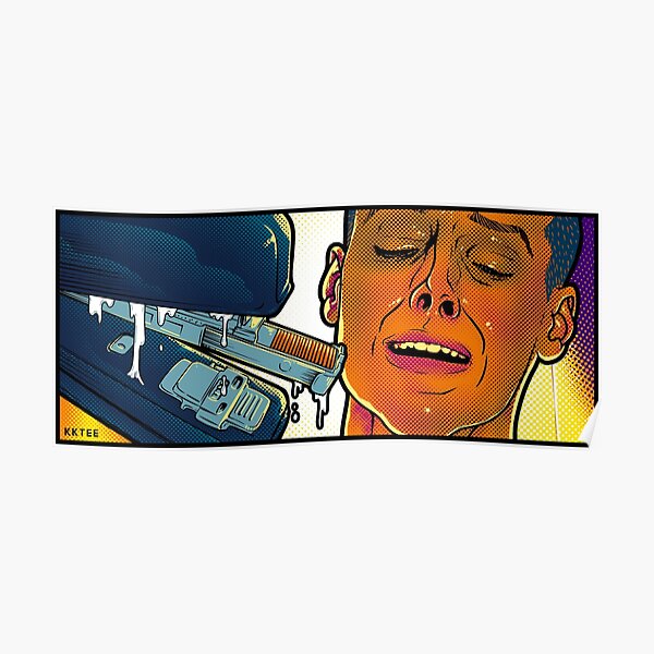 "Alien stapler pop" Poster for Sale by KKTEE | Redbubble