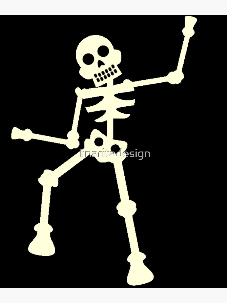 "Kid Boy Skeleton Halloween Dance, Alt Skull Dance" Poster for Sale by ...