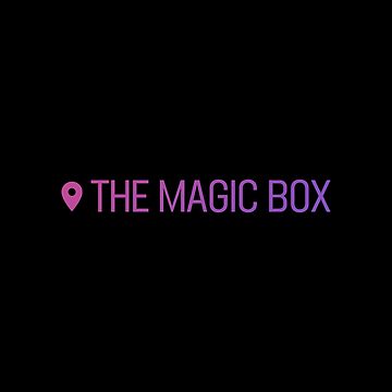 "Buffy the Vampire Slayer - Location The Magic Box" Sticker for Sale by ...