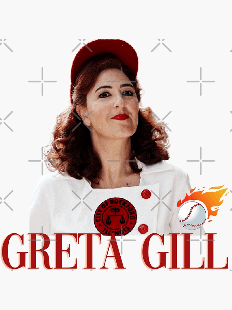 "Greta Gill" Sticker for Sale by NINUCI | Redbubble