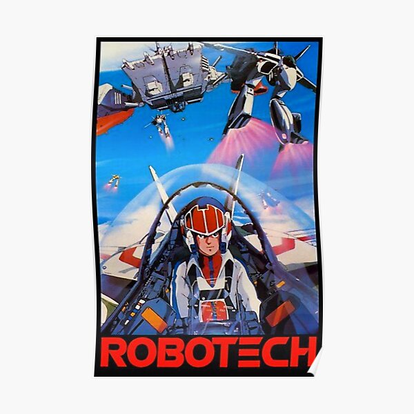 "Robotech" Poster for Sale by Juanscorner | Redbubble