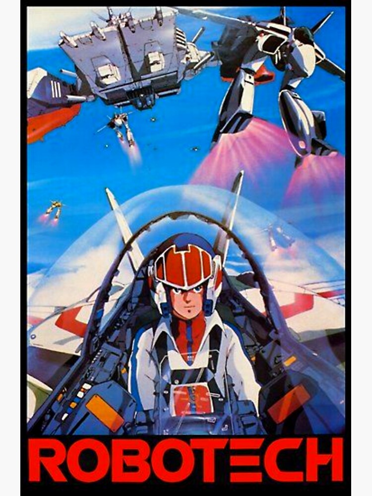 "Robotech" Sticker for Sale by Juanscorner | Redbubble