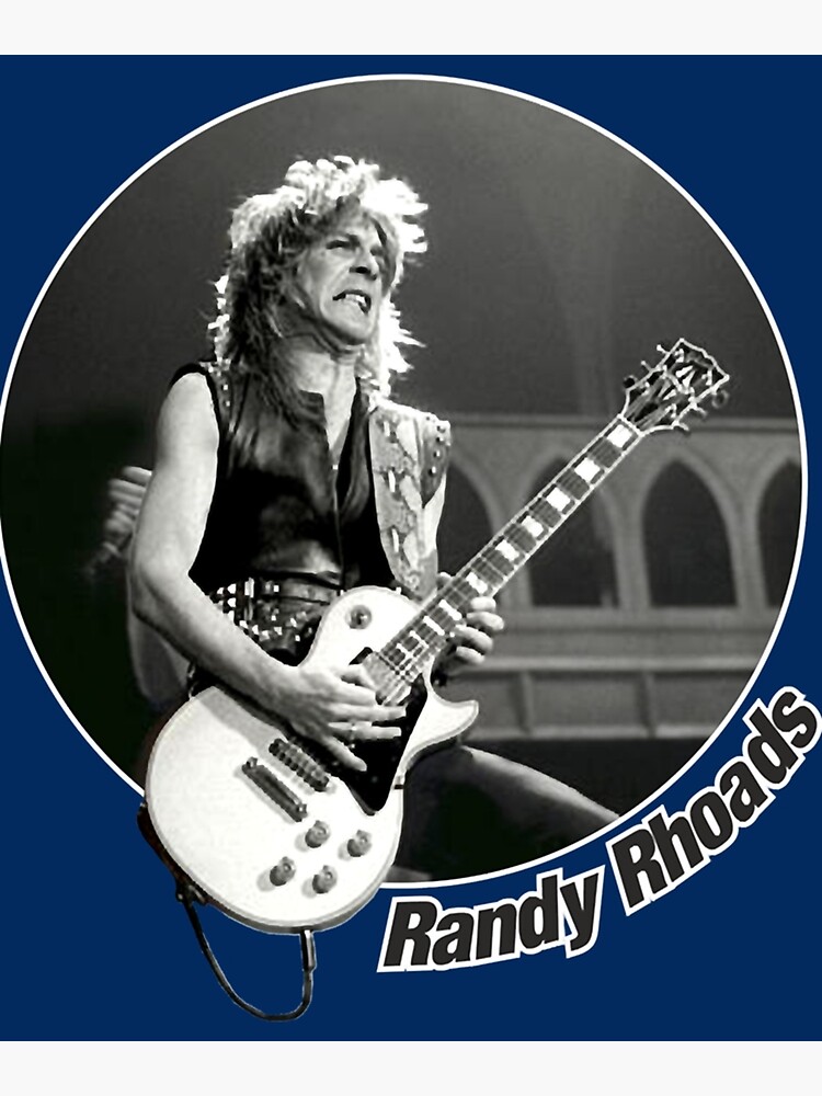 "Randy Rhoads .png " Art Print for Sale by Lorielrobinson | Redbubble