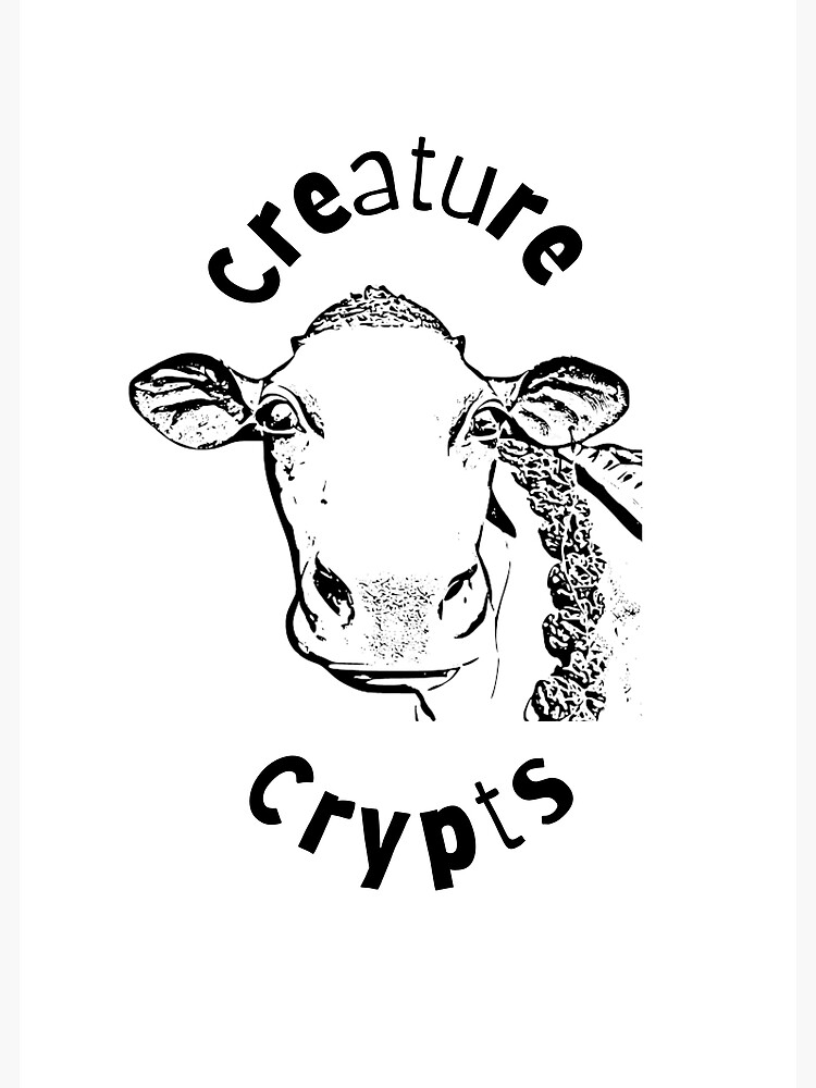 "Emily the Cow" Poster for Sale by CreatureCrypts | Redbubble