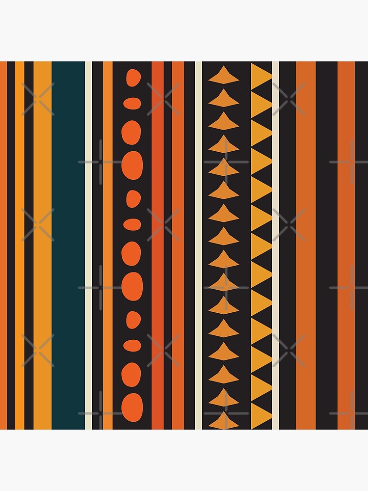 "Patterns 10 - African Strip" Poster for Sale by Cleobule | Redbubble