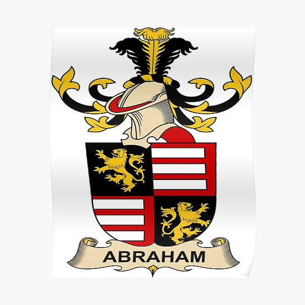 "Abraham" Poster for Sale by HaroldHeraldry | Redbubble