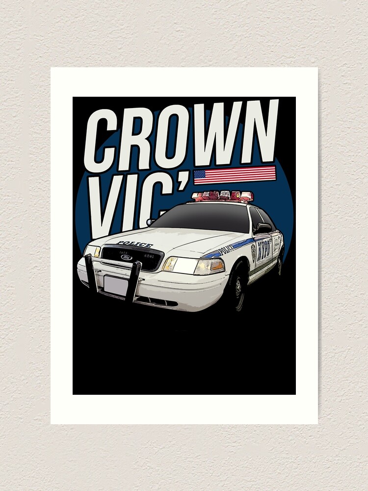"Ford Crown Victoria Police - Police car CVPI" Art Print for Sale by ...