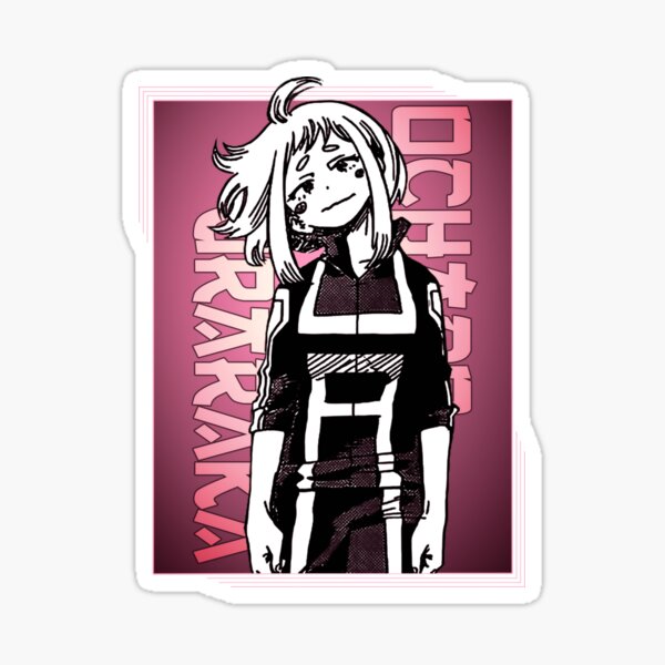 "Ochaco Uraraka -Boku no Hero" Sticker for Sale by Yorozuya-L | Redbubble