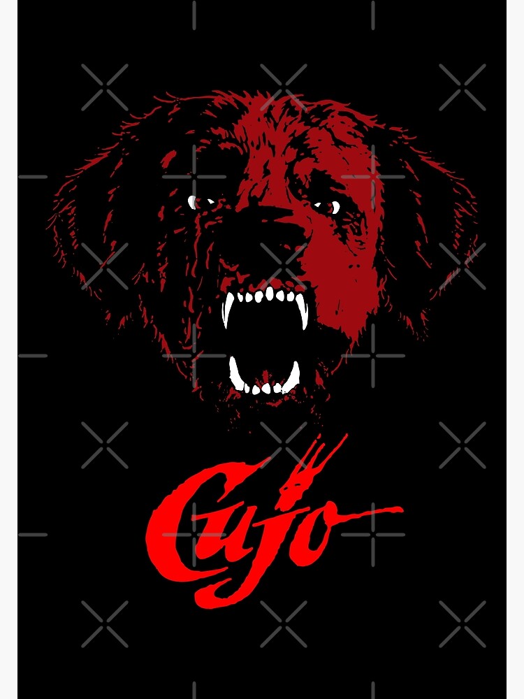 "CUJO [dog]" Art Print for Sale by DCdesign | Redbubble