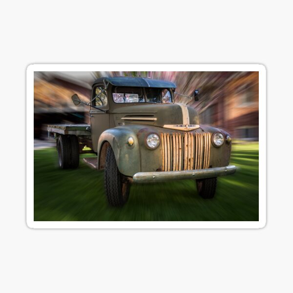 "46 Ford Truck Flat Bed " Sticker for Sale by RobertAlsop | Redbubble