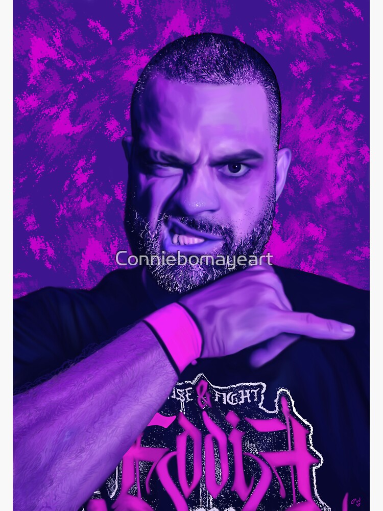 "Eddie " Sticker for Sale by Conniebomayeart | Redbubble