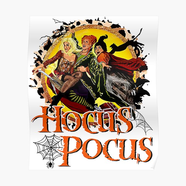"Hocus Pocus Leopard " Poster for Sale by TheLunarDen | Redbubble
