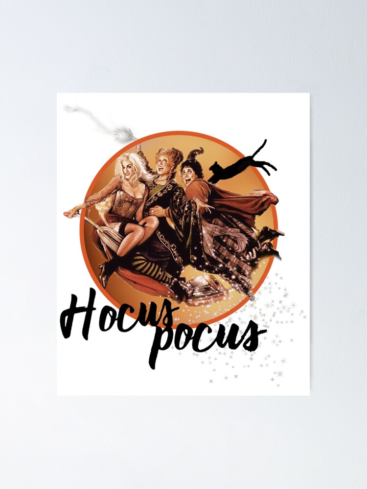 "Hocus Pocus Moon Funny " Poster for Sale by TheLunarDen | Redbubble