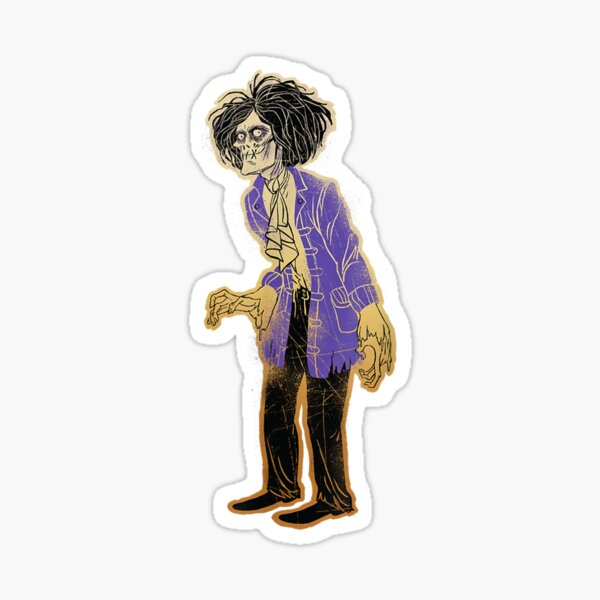 "Hocus Pocus Billy Butcherson " Sticker for Sale by TheLunarDen | Redbubble