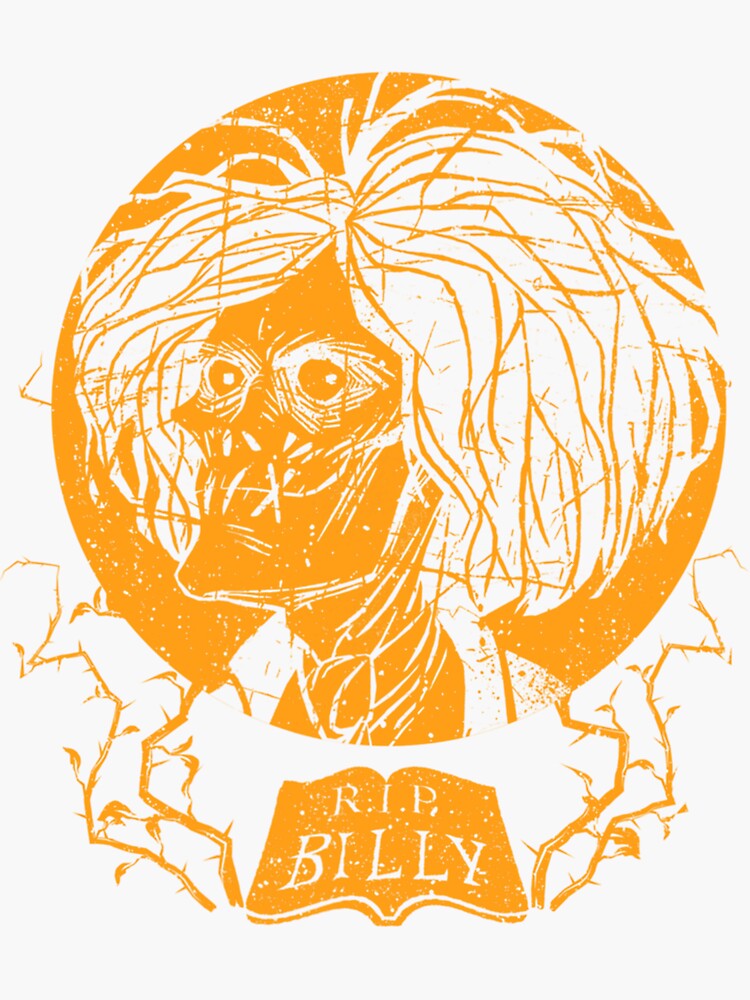 "Hocus Pocus Billy Premium " Sticker for Sale by TheLunarDen | Redbubble