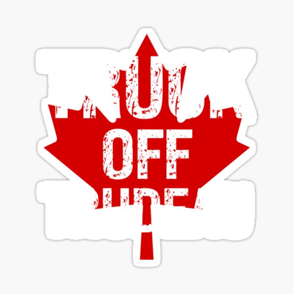 "Canada Freedom Convoy 2022 Truck Off" Sticker for Sale by Reploglek ...
