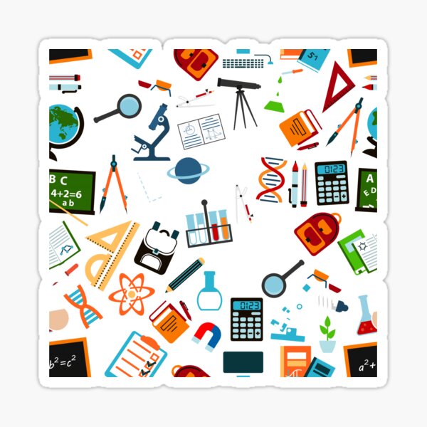 " Educational Teacher Teaching stickers" Sticker for Sale by danieldp ...