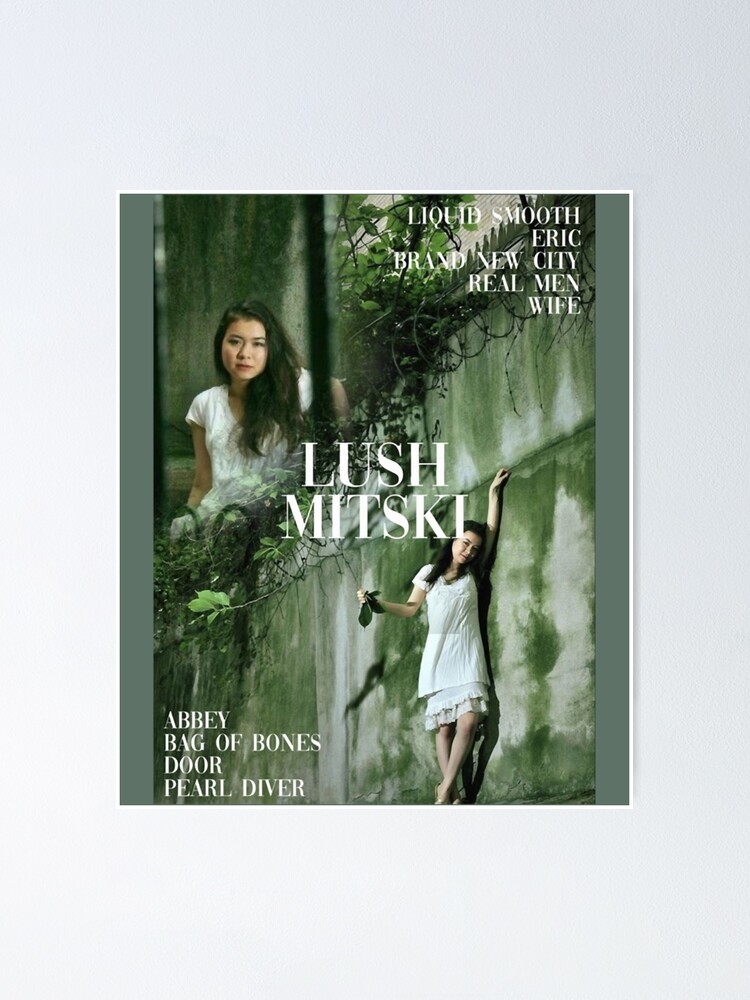 "Lush Mitski Music Poster" Poster for Sale by SimDavis | Redbubble