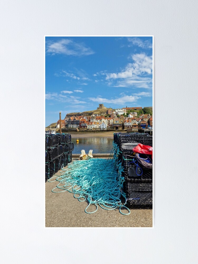 "Whitby Fish Market " Poster for Sale by Paul-Niel | Redbubble