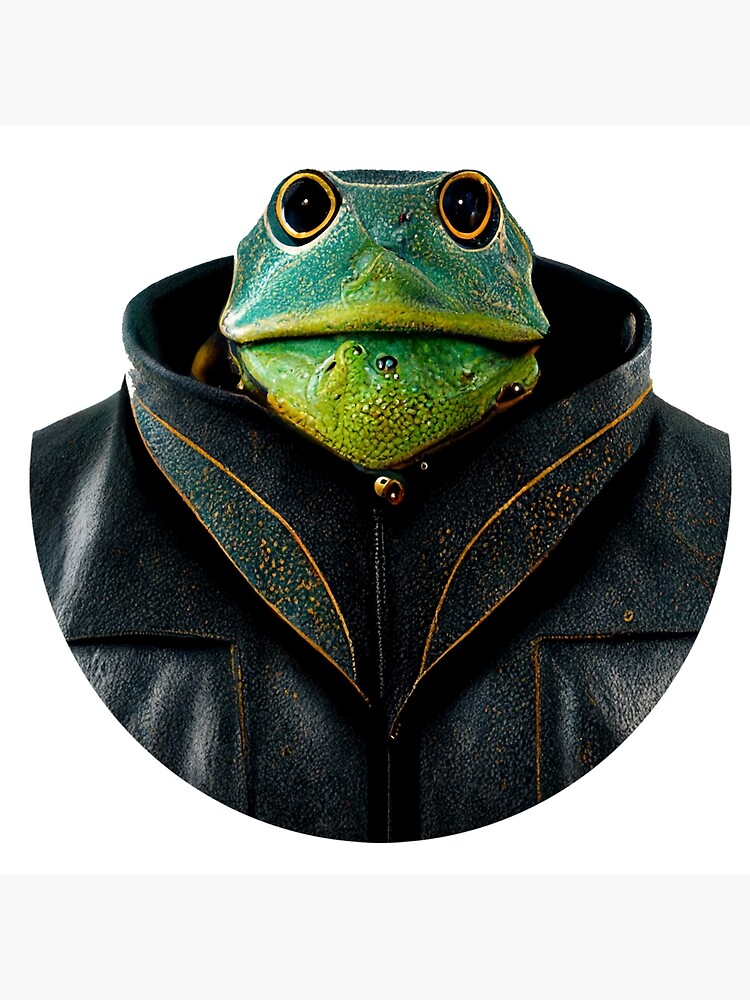 "Gangster Frog" Poster for Sale by kalikirpi | Redbubble