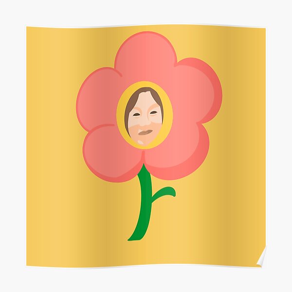 "BTS J-Hope flower stem" Poster for Sale by compactdisc66 | Redbubble