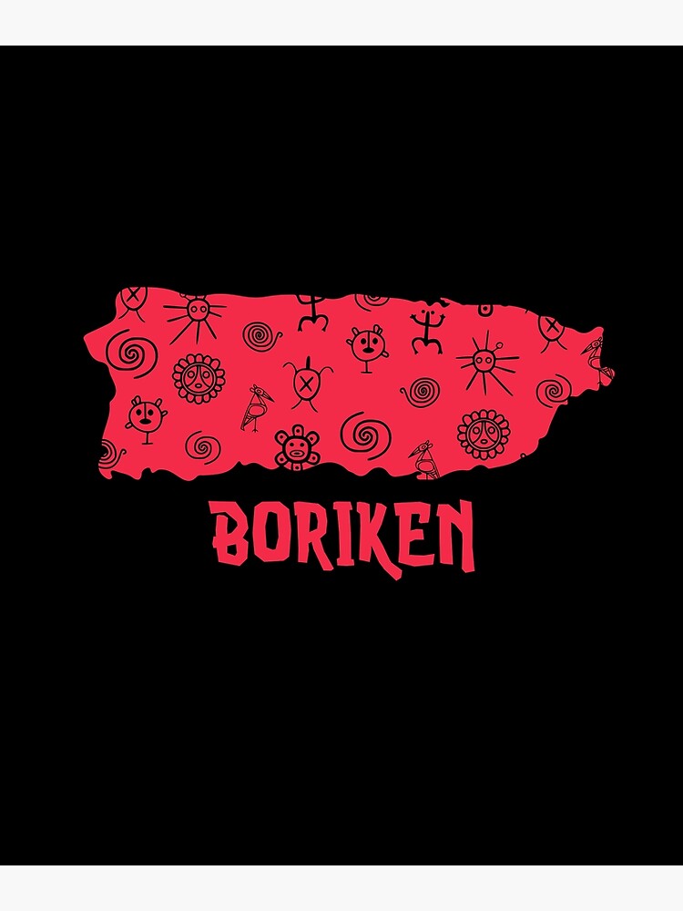 "Boriken Boricua Taino Coqui Puerto Rico " Art Print for Sale by ...