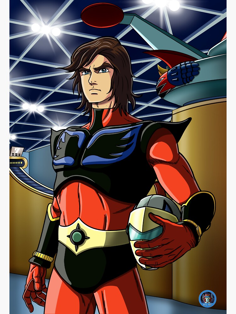 "Grendizer Duke Fleed" Sticker for Sale by VintageMaster76 | Redbubble