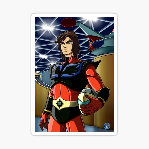 "Grendizer Duke Fleed" Sticker for Sale by VintageMaster76 | Redbubble