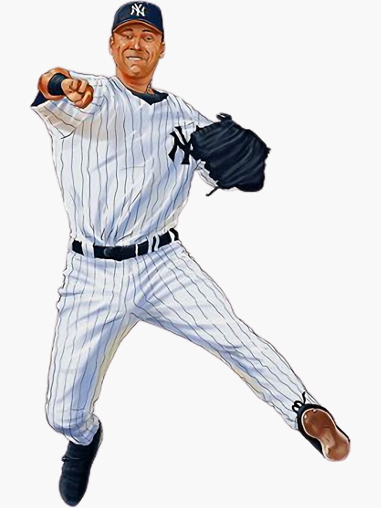 "Derek Jeter" Sticker for Sale by jpal74 | Redbubble