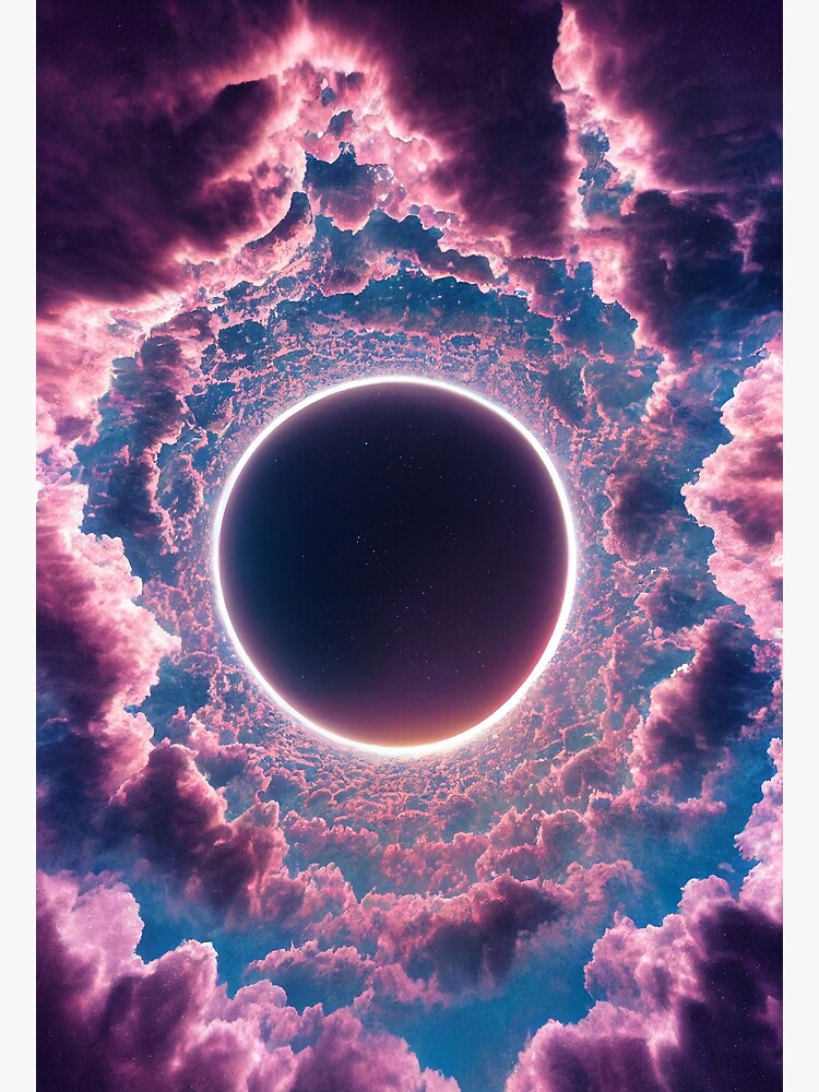 "Trippy Clouds to Outer Space " Poster for Sale by NebulaProject | Redbubble