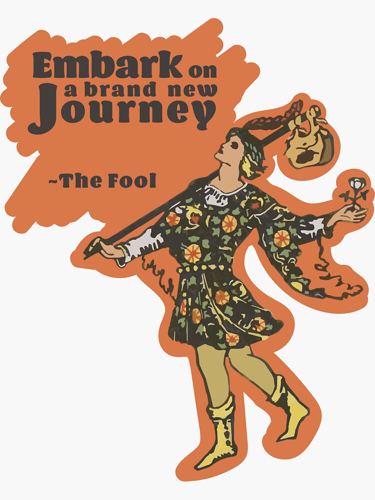 "The Fool V2 - Classic Tarot Collection" Sticker for Sale by dlmoore ...