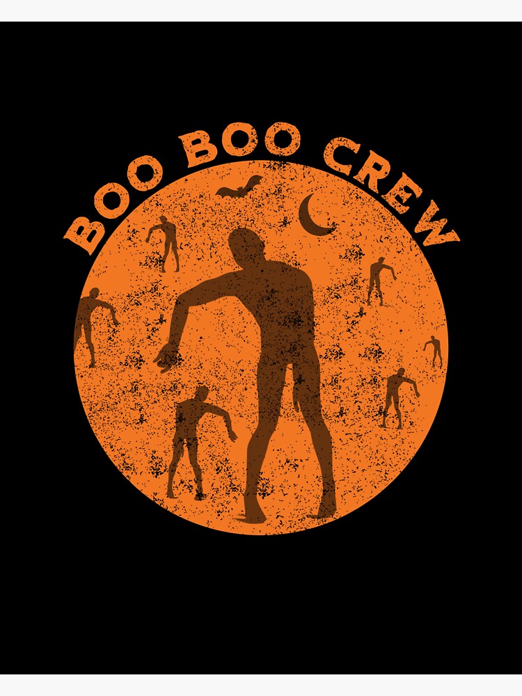 " Boo Boo Crew! " Sticker for Sale by Miri-amI | Redbubble