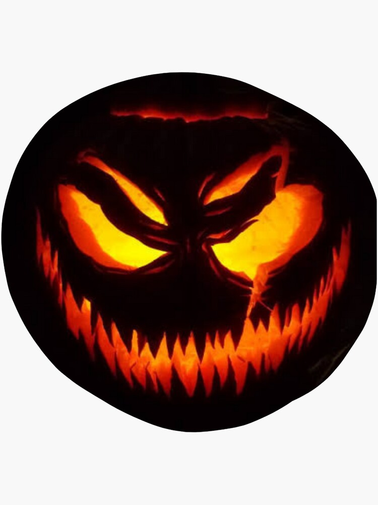 "Ghost Face | Spooky Halloween Ghoul Face Easy Costume " Sticker for ...