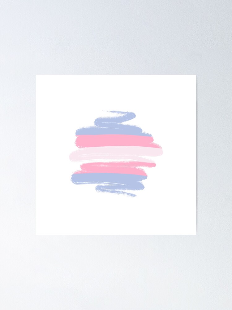 "Trans flag" Poster for Sale by RatRancid | Redbubble